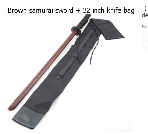 100cm katana samurai sword kendo wooden sword demon slayer sword ...