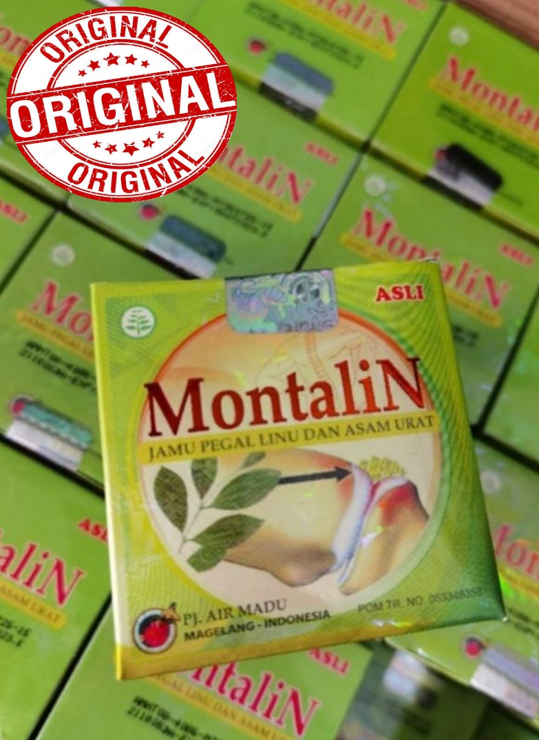Montalin herbal capsul for rheuma,bone,pain etc. original with sealed ...