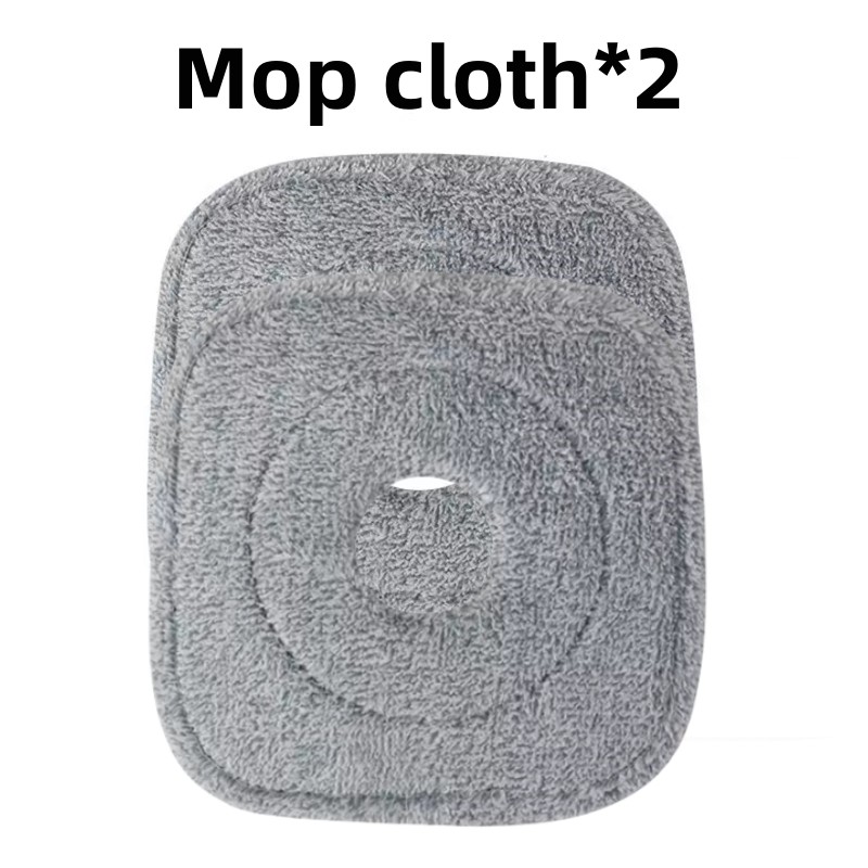 【Local shipment】Self Wash Spin Mop with Bucket 360° Rotating Square Mop ...