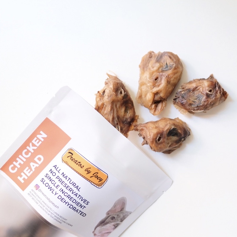 All Natural Dehydrated Chicken Head for Dog Chew | Lazada PH