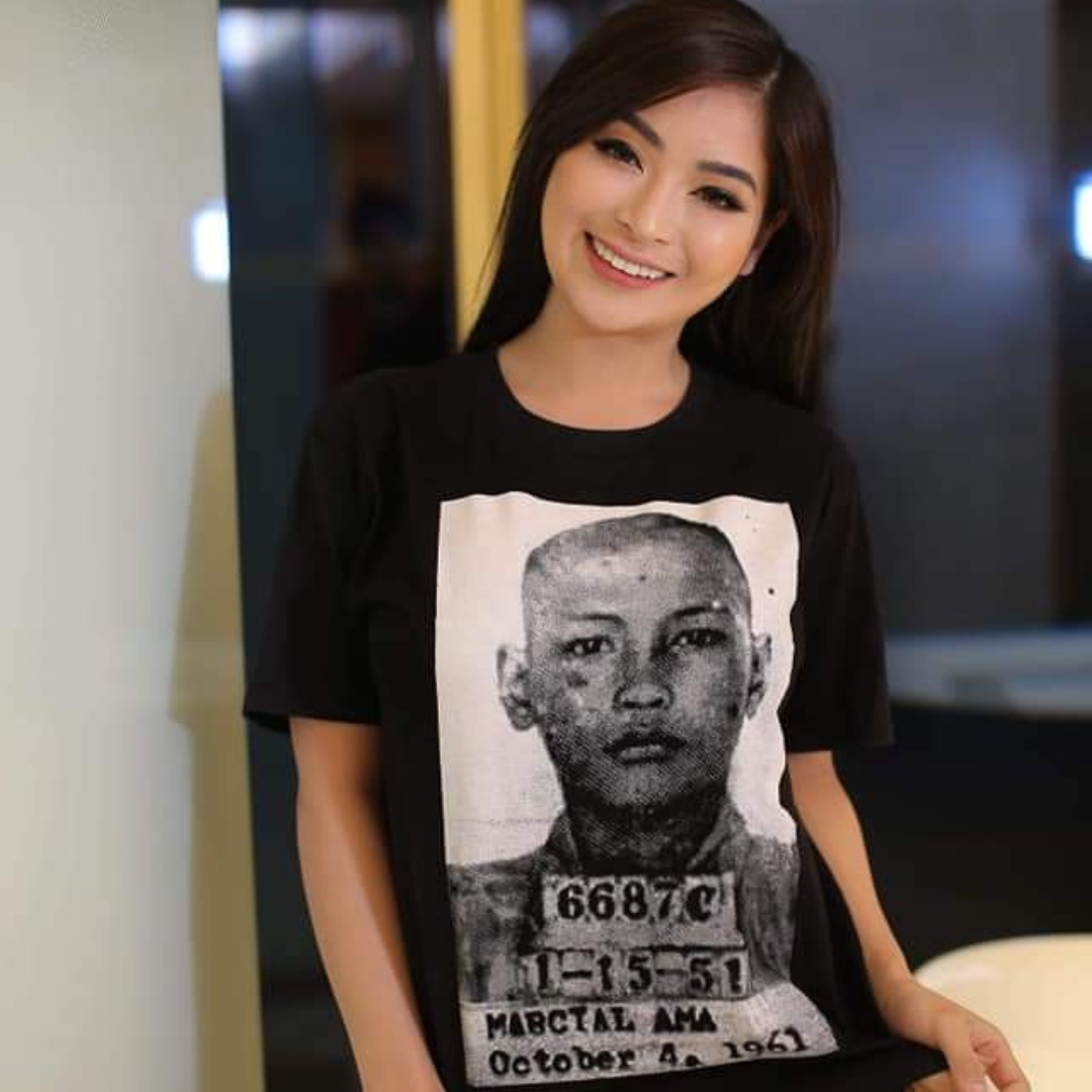 The Manila Crimes Baby Ama Premium Cotton Tee in black Size XS to 3XL ...