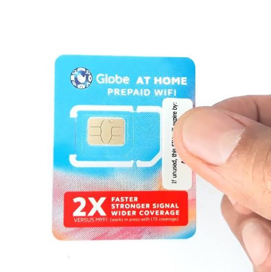 GLOBE AT HOME SIMCARD (5G READY)- FREE 100 GB for 30 days / FREE ...