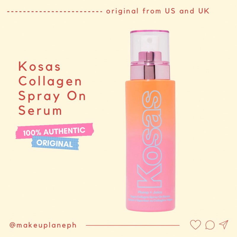 Kosas Plump + Juicy Vegan Collagen Spray-On Serum Authentic Onhand by ...