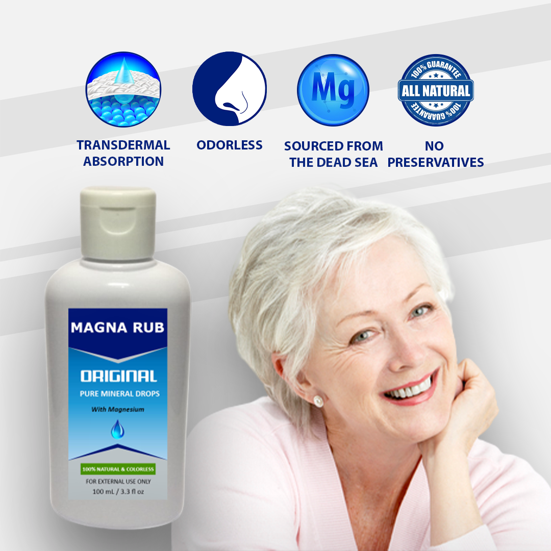 MAGNA RUB | Magnesium Oil Original | Muscle Pain Relief Rub | Organic ...