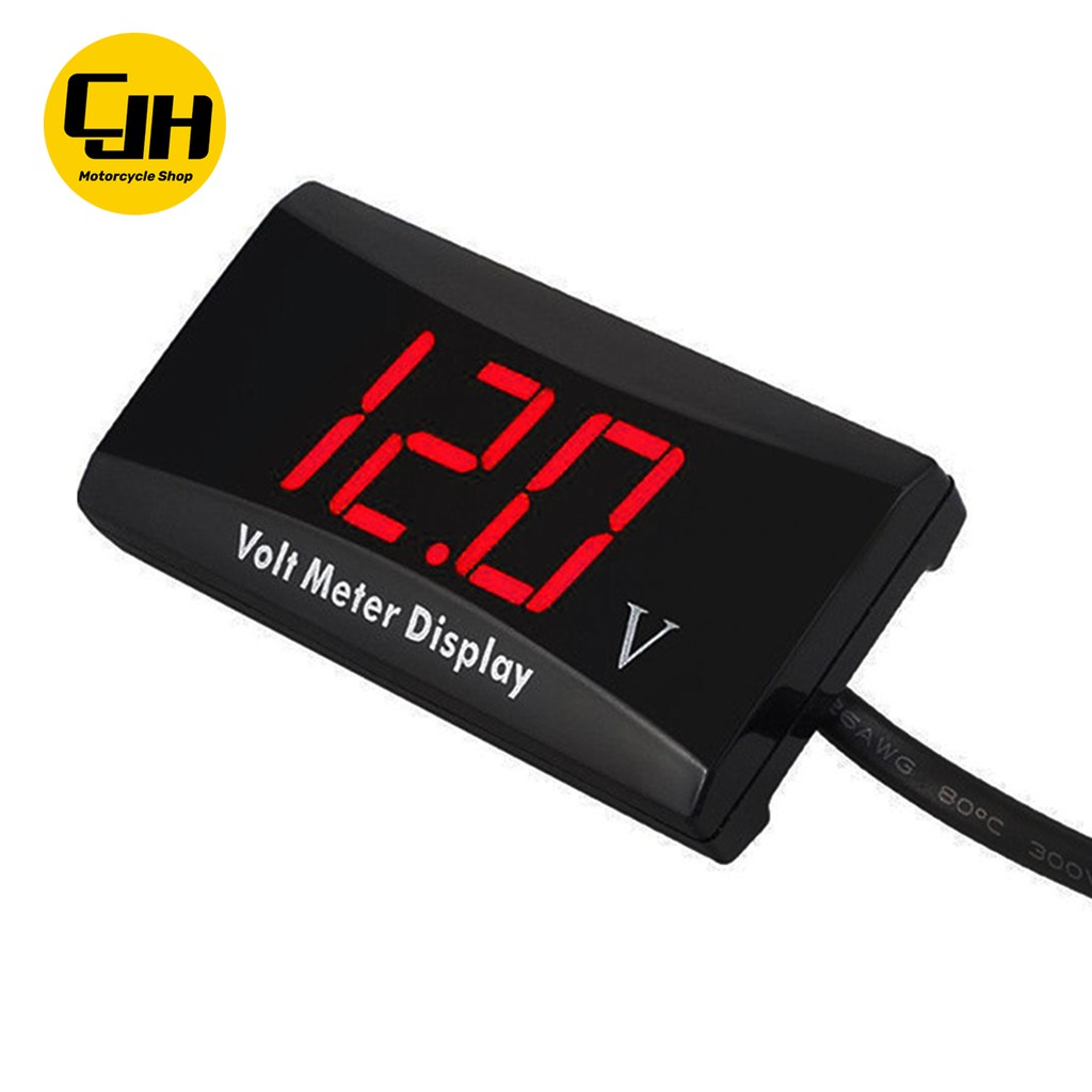 【NEW】 Zz7 Motorcycle Volt Meter Universal | Lazada PH