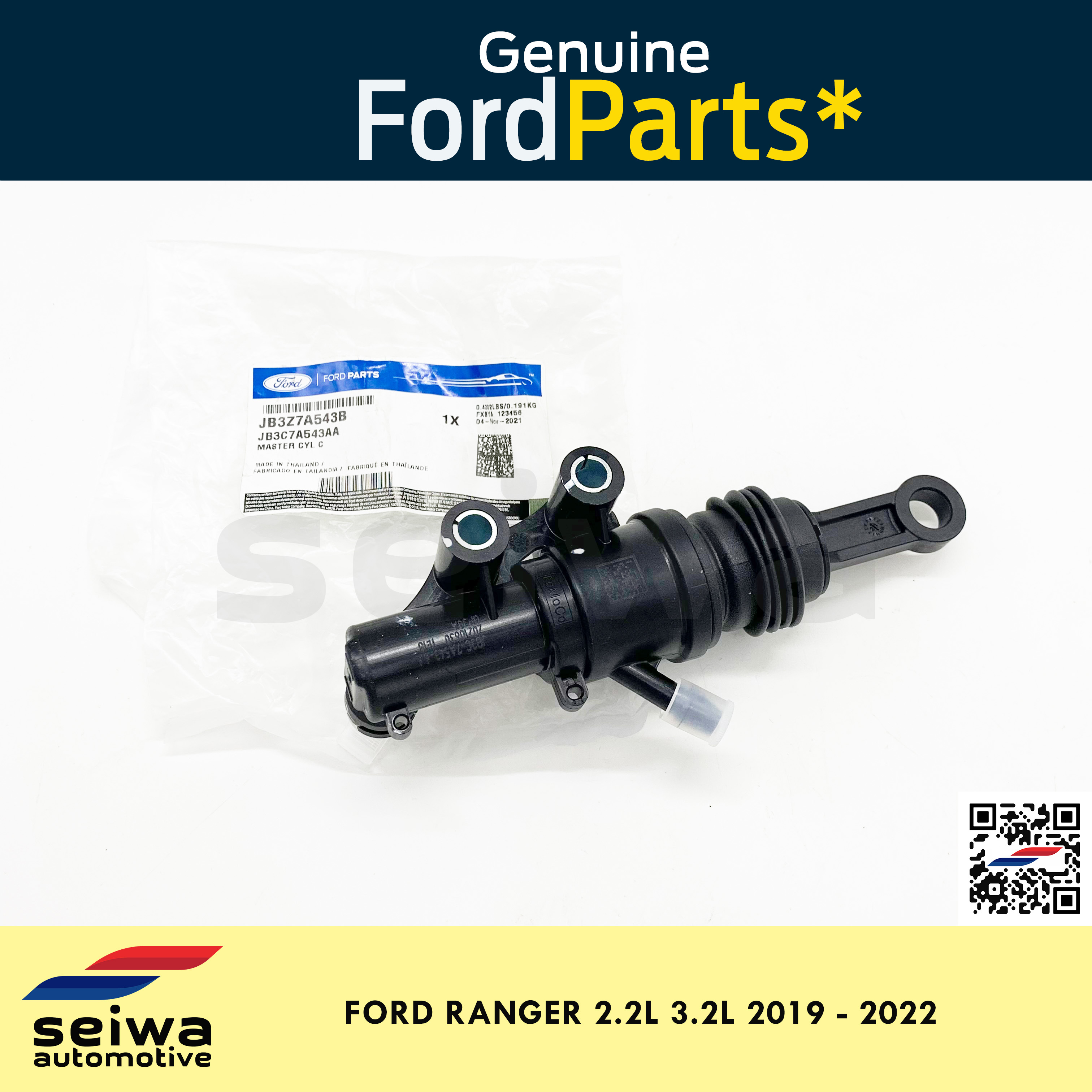 [2019 - 2022 2.2L 3.2L] Ford Ranger Clutch Master Assy - Genuine Ford ...