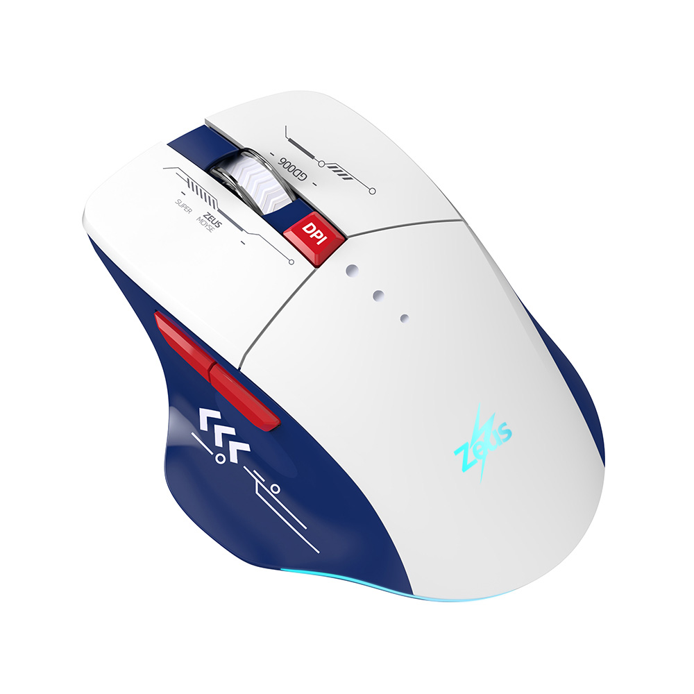 Ninja.Zeus x Gundam GD-006 2.4G Wireless Mute Mouse Rechargeable ...