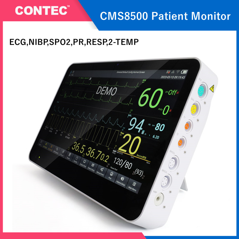 CONTEC CMS8500 Patient Monitor ICU CCU 14" Color TFT Touch LCD ECG,NIBP ...