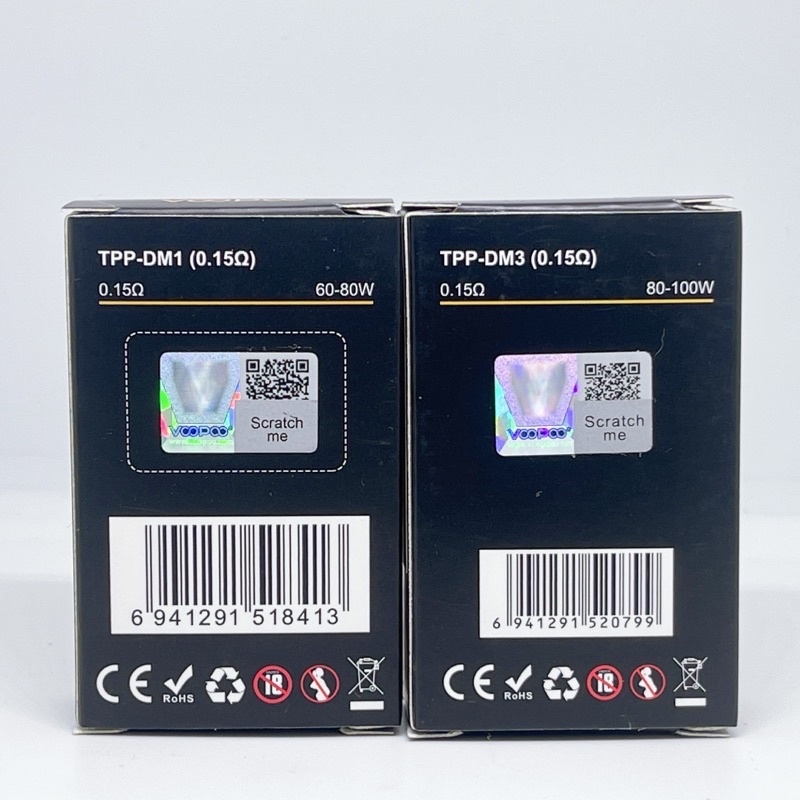 VOOPOO TPP DM1 Coil TPP DM3 Coil DRAG X PRO OCC DRAG X PRO COIL TPP DM1 ...