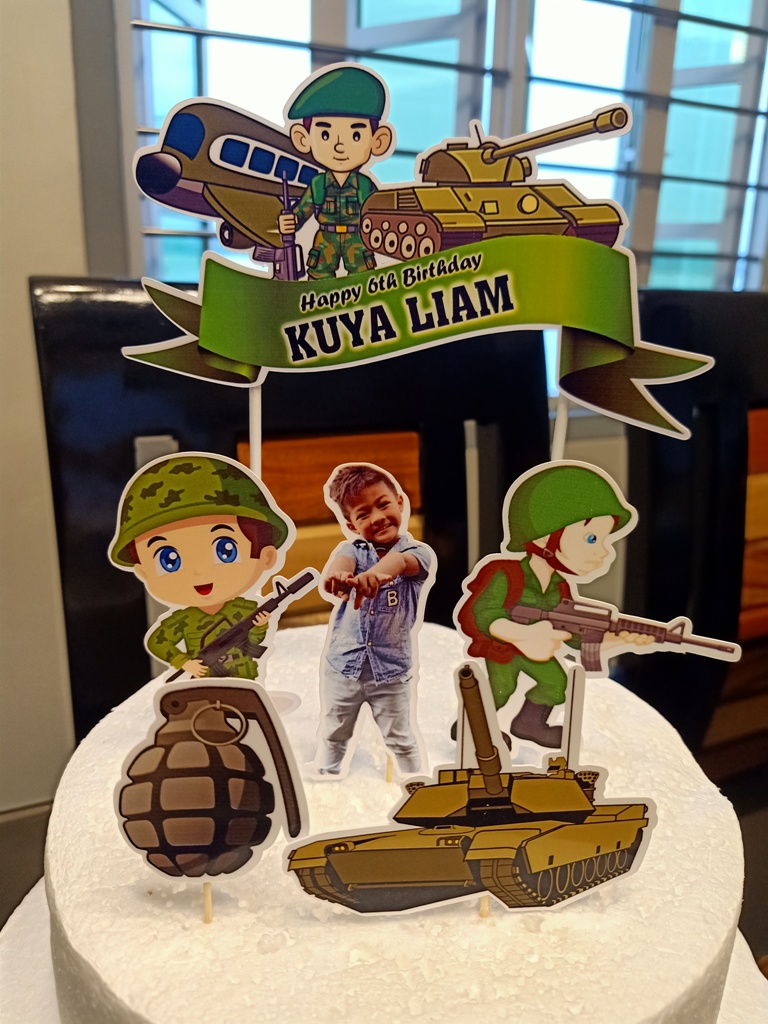 SOLDIER/ARMY THEME CAKE TOPPER | Lazada PH