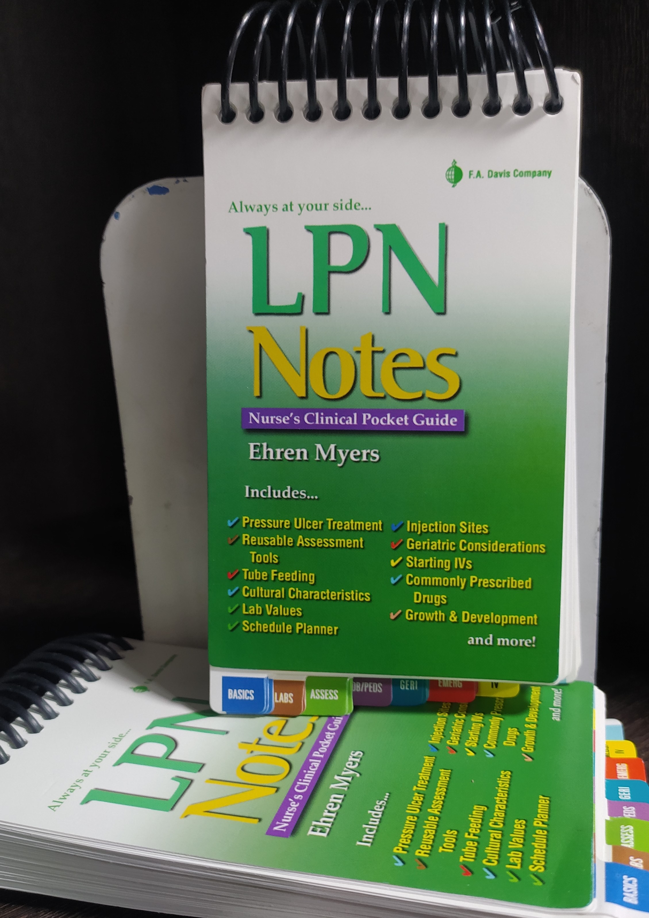 (Sale) Always at your side LPN Notes: Nurse's Clinical Pocket Guide by ...