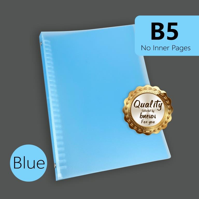 bnesos Stationary School Supplies Soft Binder Notebook Loose Leaf A5 B5 ...