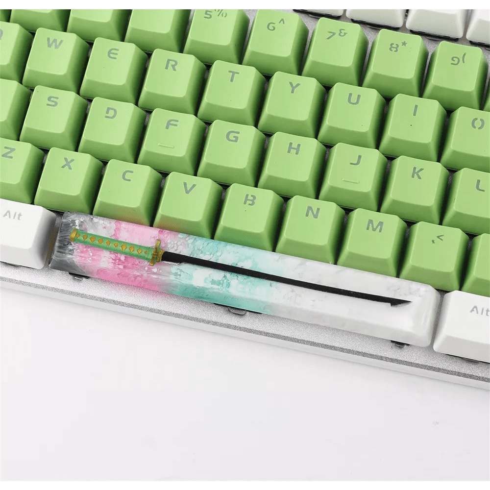 Demon Slayer Katana Resin Artisan Spacebar Keycap for Mechanical ...