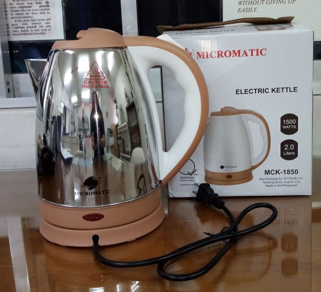 Micromatic Cordless Kettle MCK 1850 | Lazada PH