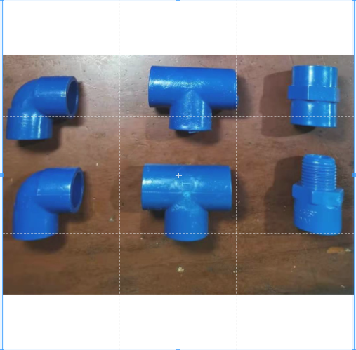 blue best thick PVC Blue fittings 1/2,3/4 Elbow,Elbow45deg,Tee,Coupling ...