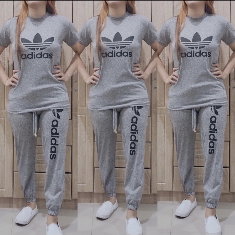Adidas jogger terno available free size | Lazada PH