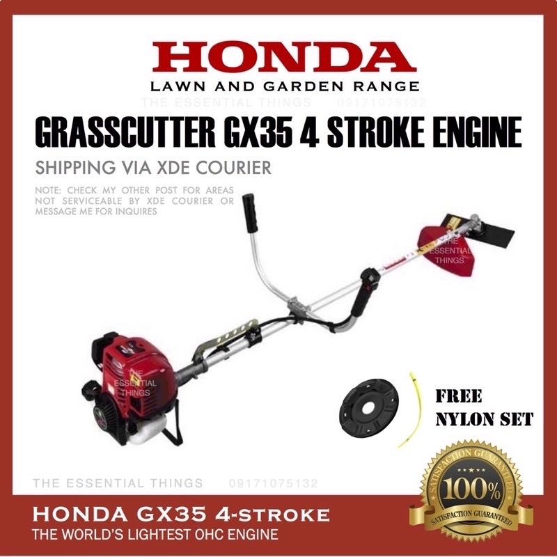 Honda 4 Stroke GX35 Grass Cutter (Complete Set, 1 delivery only ...