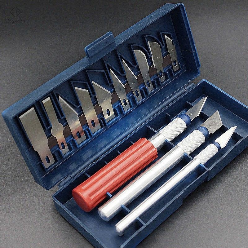 Multifunctional 13Pcs Utility Precision Knife Set Tool Paper Stencil ...