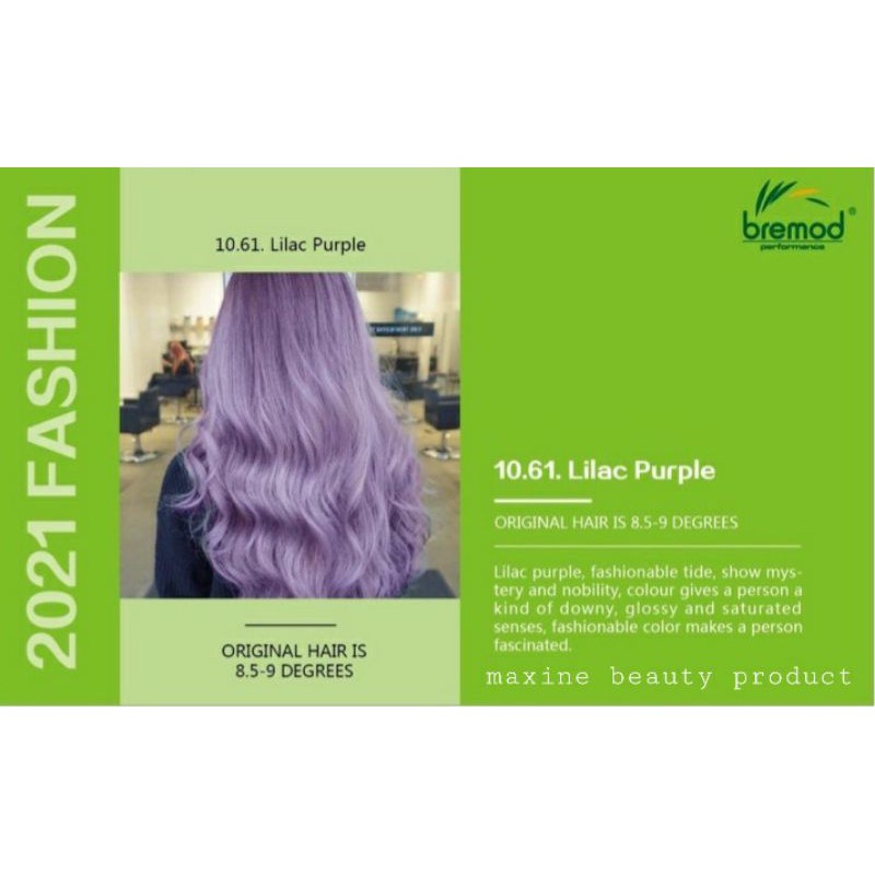 ♦BREMOD hair colors (fashion colors ash gray, purple ash, ash blonde ...