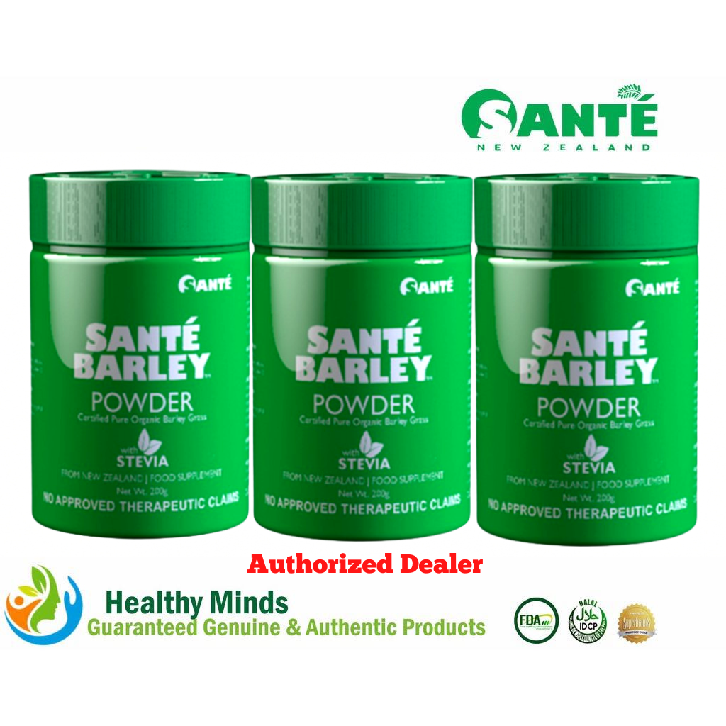 Sante Pure Barley Canister 200g Sante Barley Pure Barley Canisters 200g ...