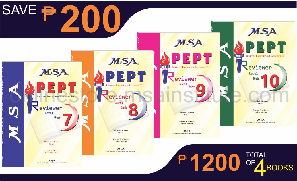 MSA Philippine Educational Placement Test (PEPT) Reviewer for Grade 7 ...
