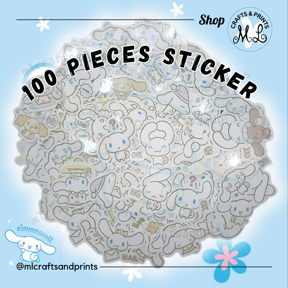 Cinnamoroll Stickers 50 / 100 pieces | Lazada PH
