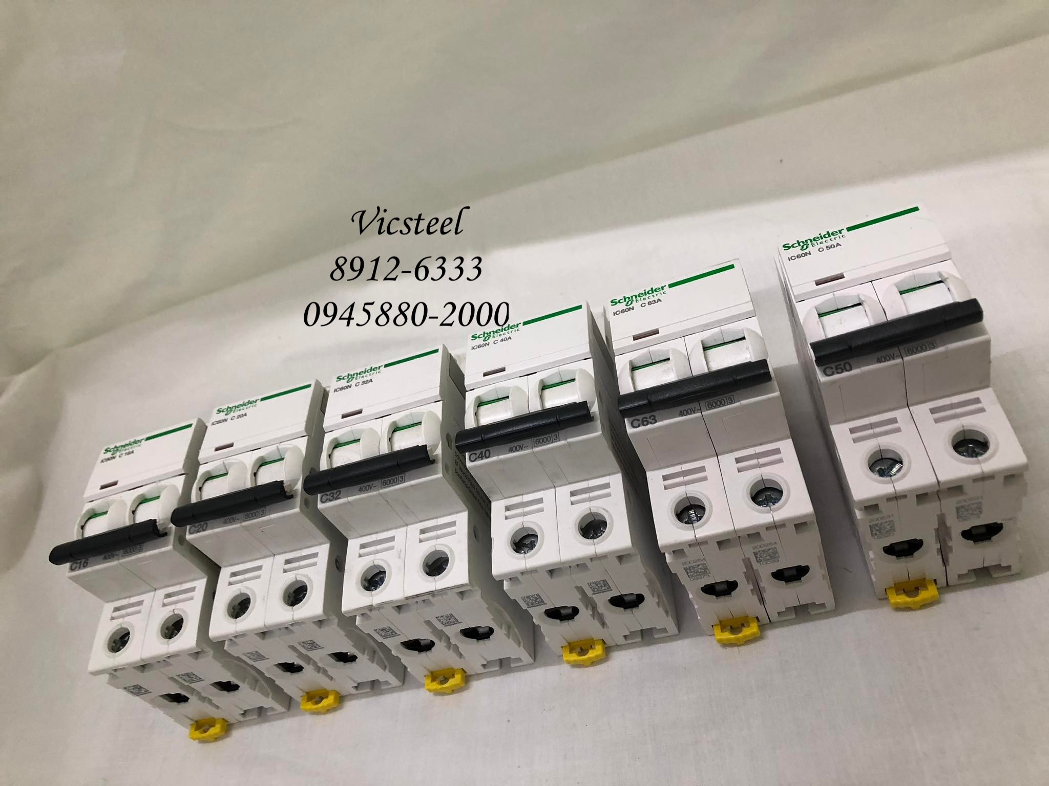 Schneider Miniature Circuit Breaker ic60n 2 pole 16 20 25 32 40 50 63 amp | Lazada PH