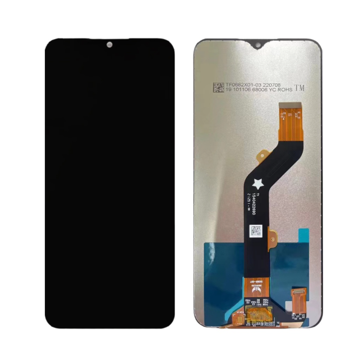 Infinix LCD Tecno Smart 6 Plus X6823 LCD Touch Screen Display Frame ...