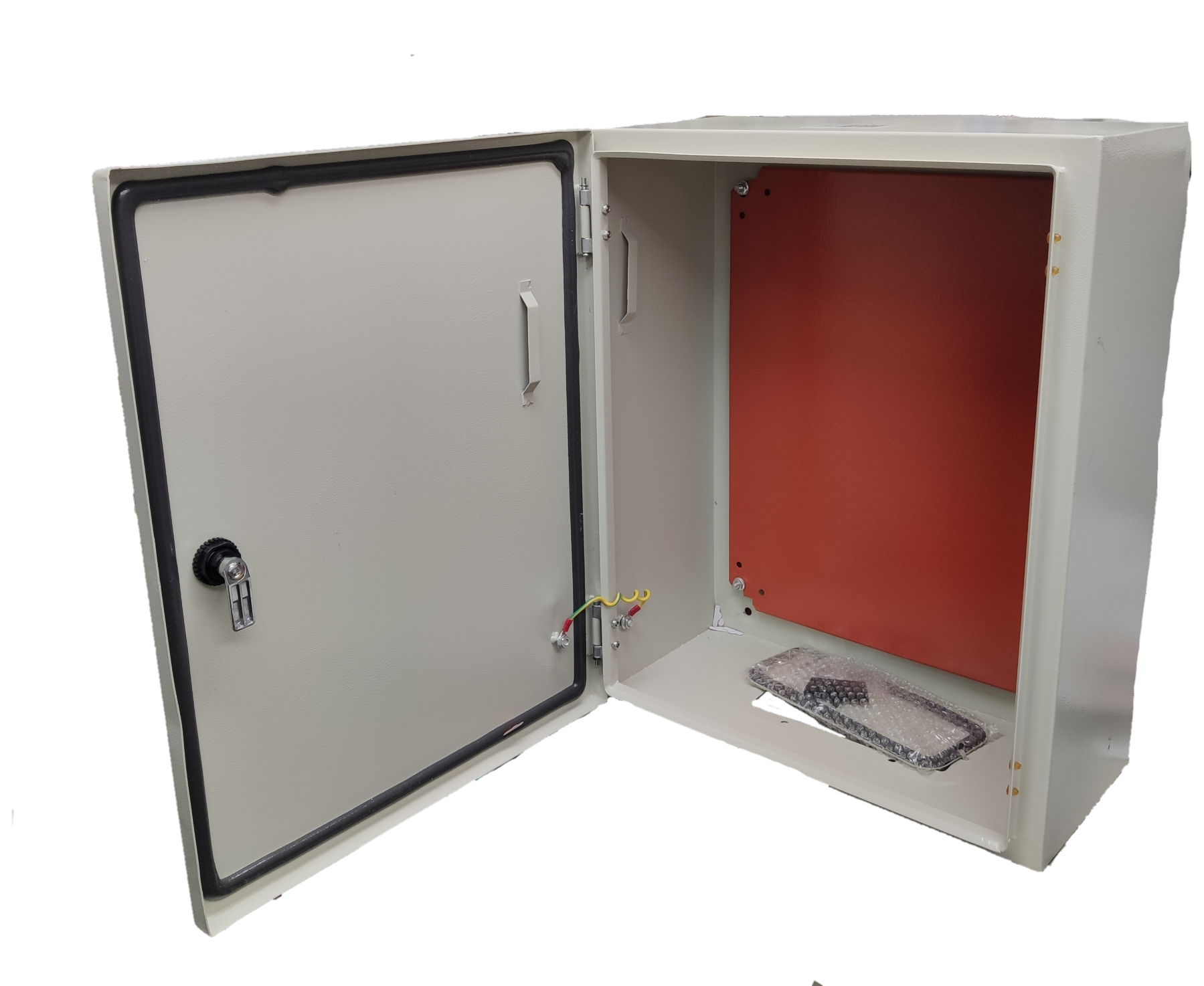 Control Box 500 X 400 X 200 Mm Powder Coated Beige Electrical Control Box 500 X 400 X 200 Mm Powder Coated Beige Electrical