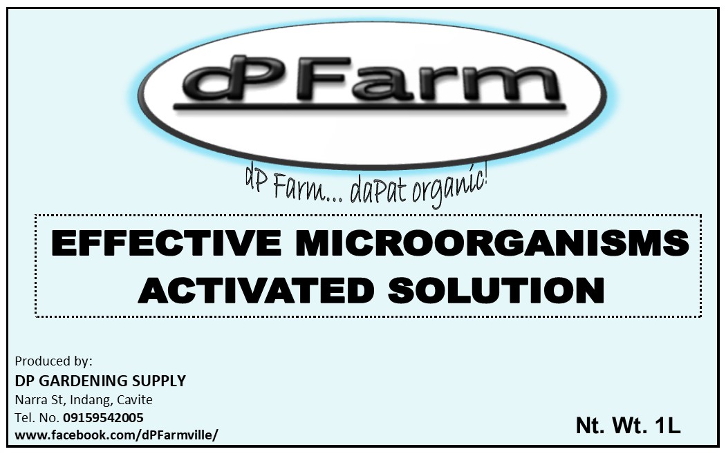 EMAS Activated Effective Micro-Organism Solution / Probiotics / Organic ...
