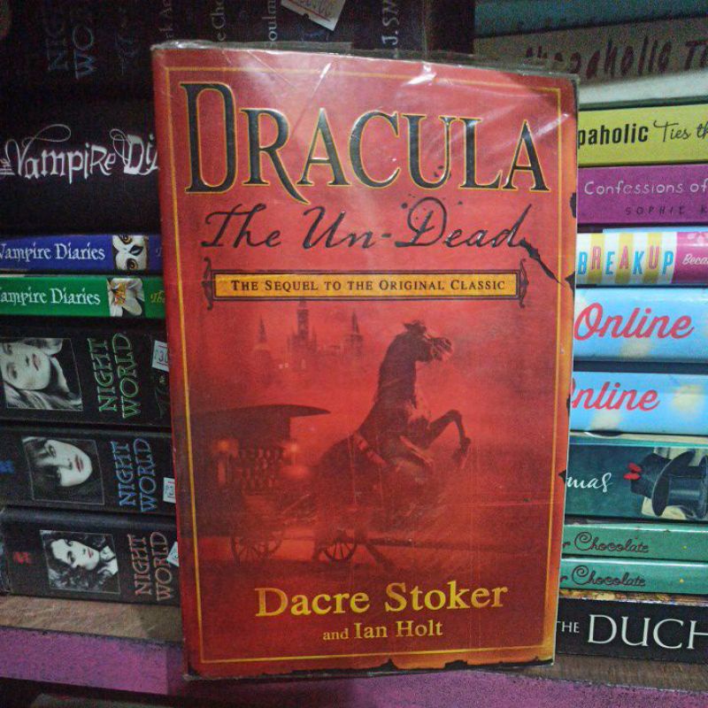 Dracula Bram Stoker dracula the un-dead dacre stoker and ian holt ...