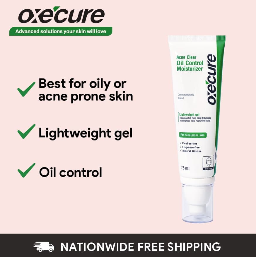 Oxecure Acne Clear Oil Control Moisturizer | Lazada PH