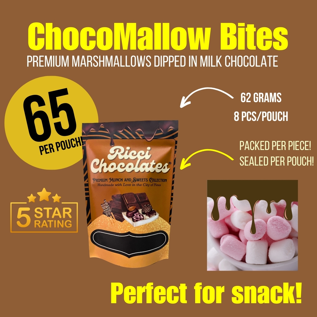 Ricci Choco Mallow Bites (1 Pouch) | Lazada PH