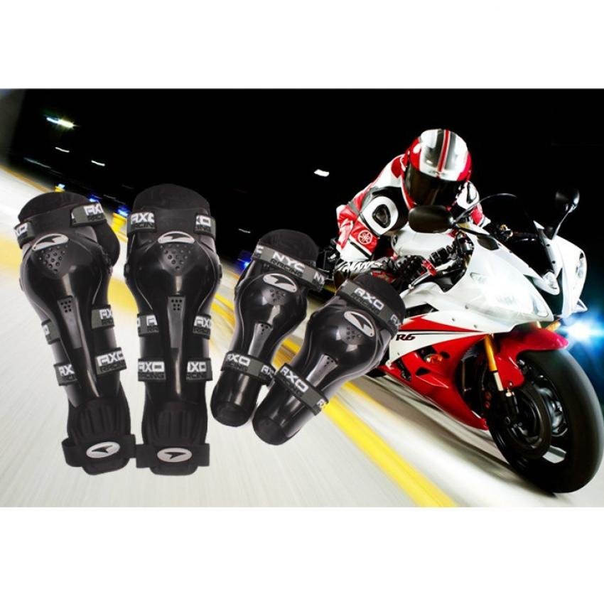Axo Motorcycle Racing Riding Knee & Elbow Guard Pads protector Gear ...