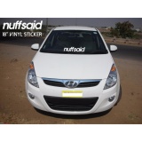 Nuffsaid Sticker 18 Inches White Vinyl Waterproof Car Sticker | Lazada PH