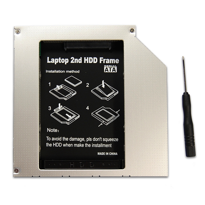 12.7mm IDE TO SATA Optical Drive Bay for Laptop DVD/CD-ROM Universal ...