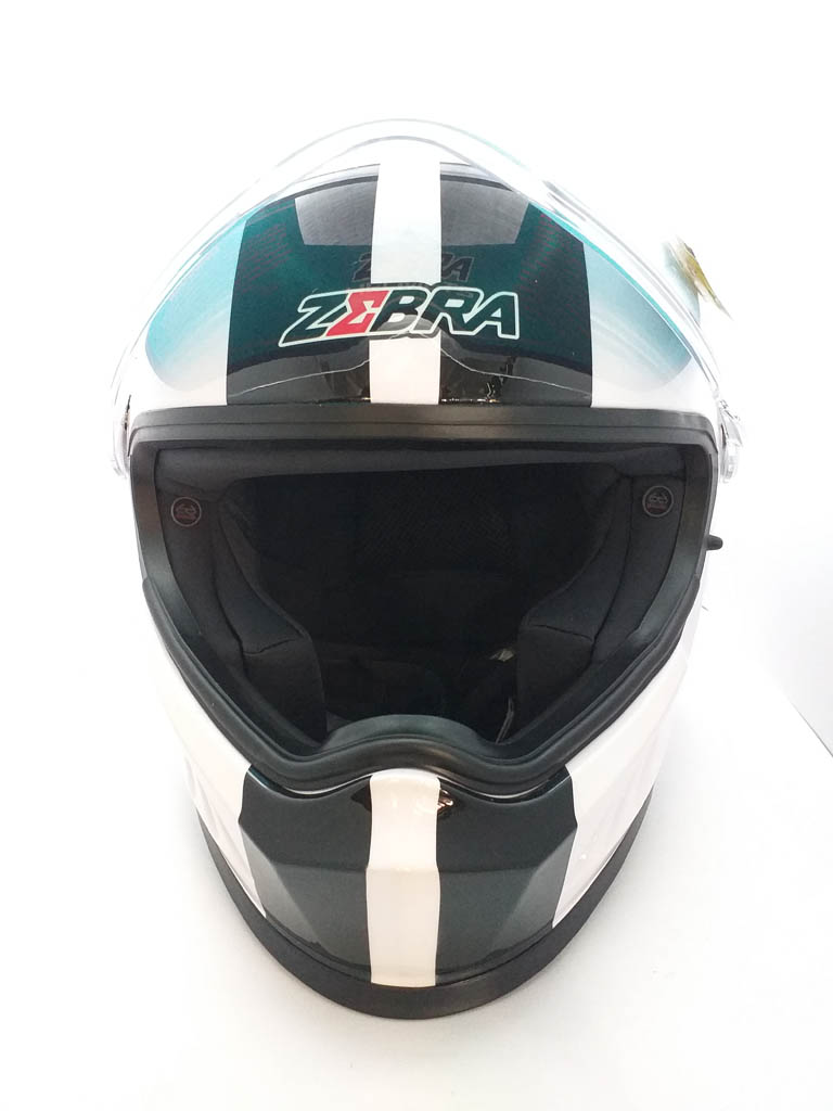 Helmet Full Face Vintage ZEBRA 811 Racing Stripe | Lazada PH