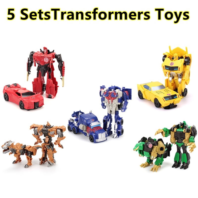 Small Boys Transformers toys Optimus Prime Bumblebee Transformer Kids ...