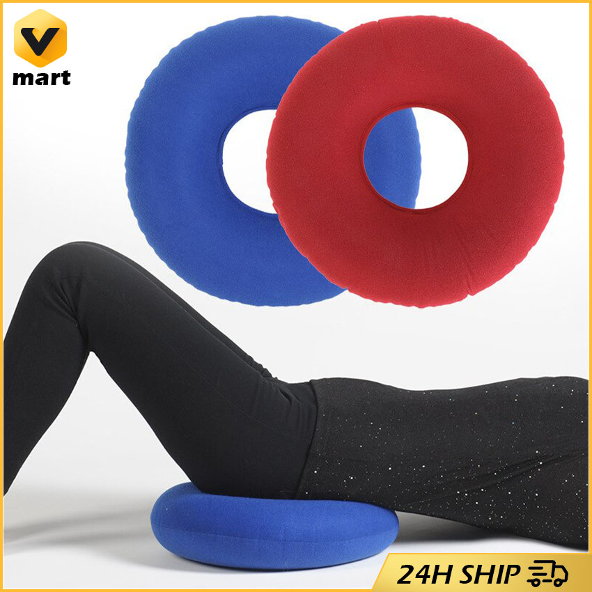 Round Rubber Inflatable PVC Pillow Ring Seat Pad Hemorrhoid Medical ...