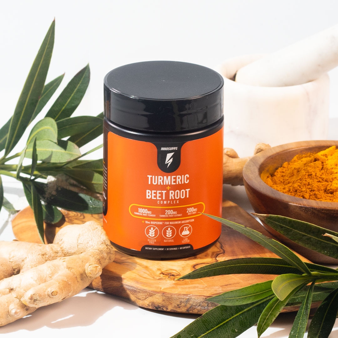 CRAZY SALE! Organic Turmeric + Beet Root Complex INNOSUPPS Reduce ...
