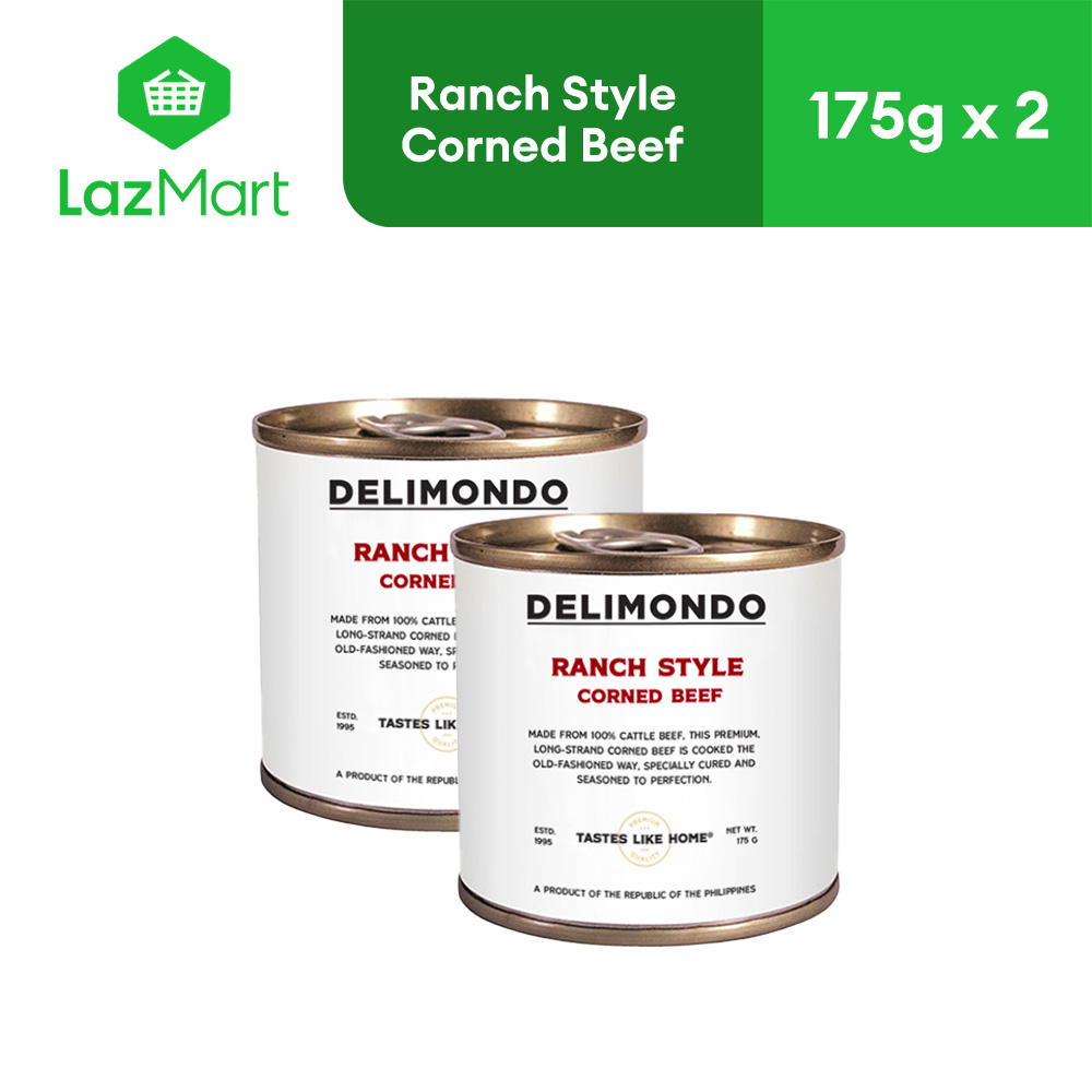 Delimondo Ranch Style Corned Beef 175g - Pack of 2 | Lazada PH