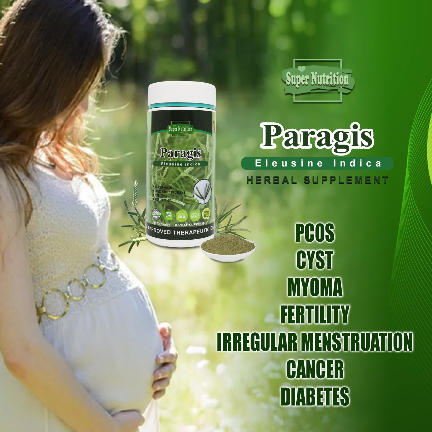 Organic Paragis Capsule (Best for PCOS) | Lazada PH