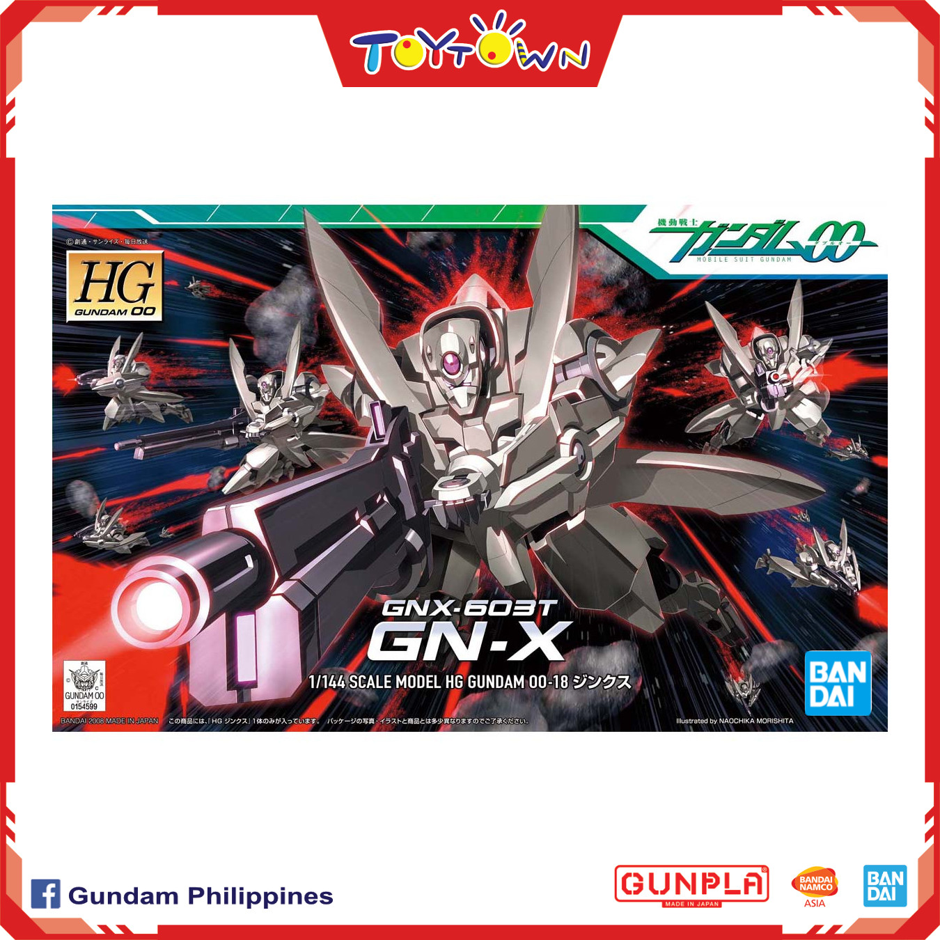Gundam HG 1/144 GNX-603T GN-X | Lazada PH