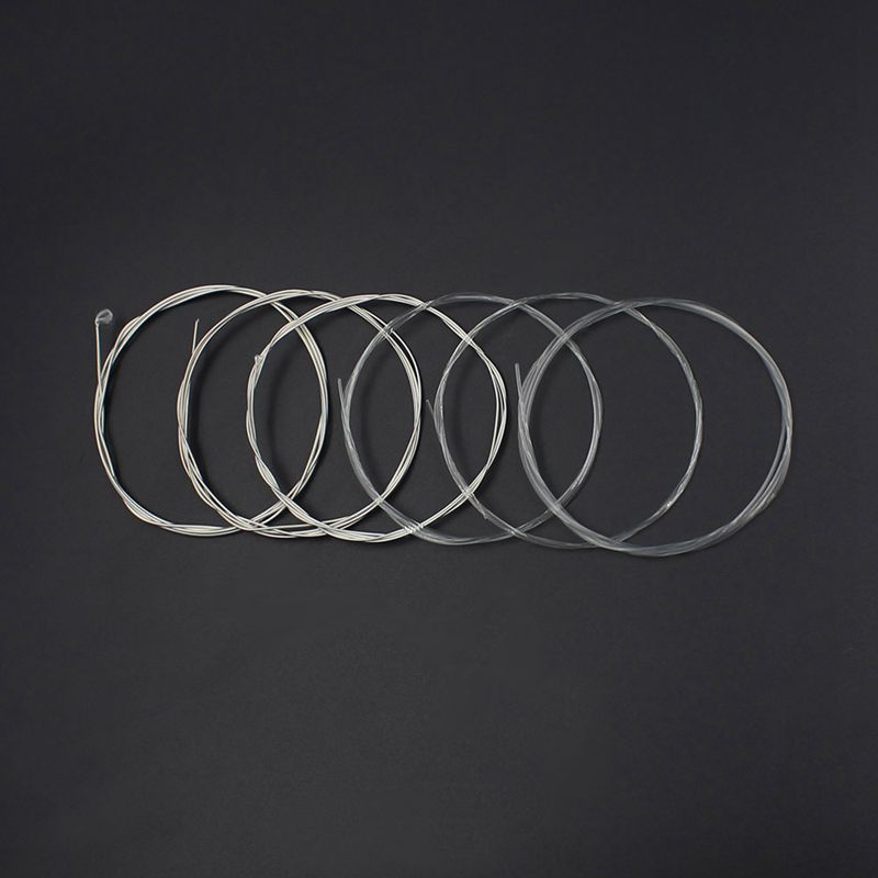 IRIN 6pcs/set Guitar Strings Set Nylon Silver Plating Super Light for ...