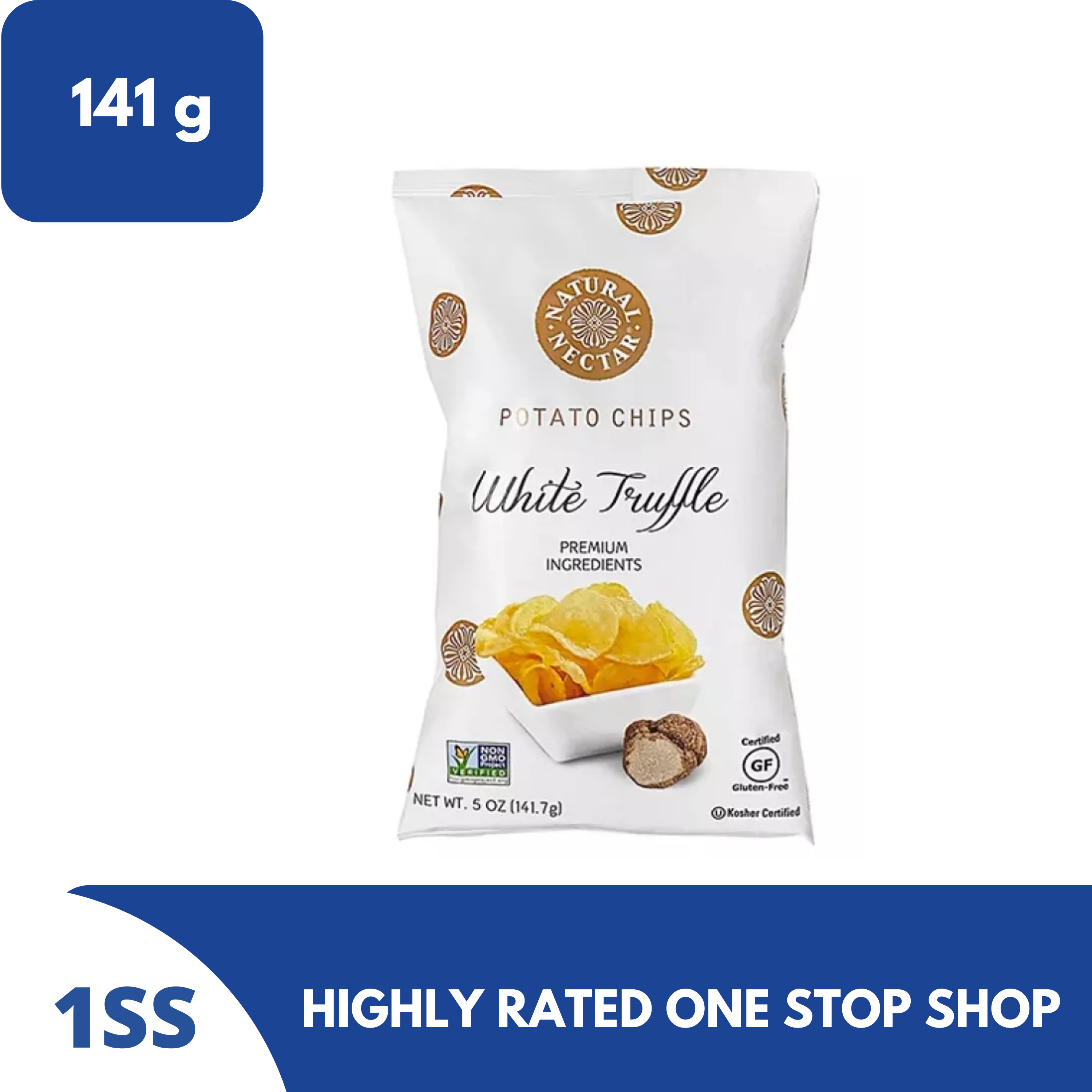 Natural Nectar Potato Chips, White Truffle, 141g | Lazada PH