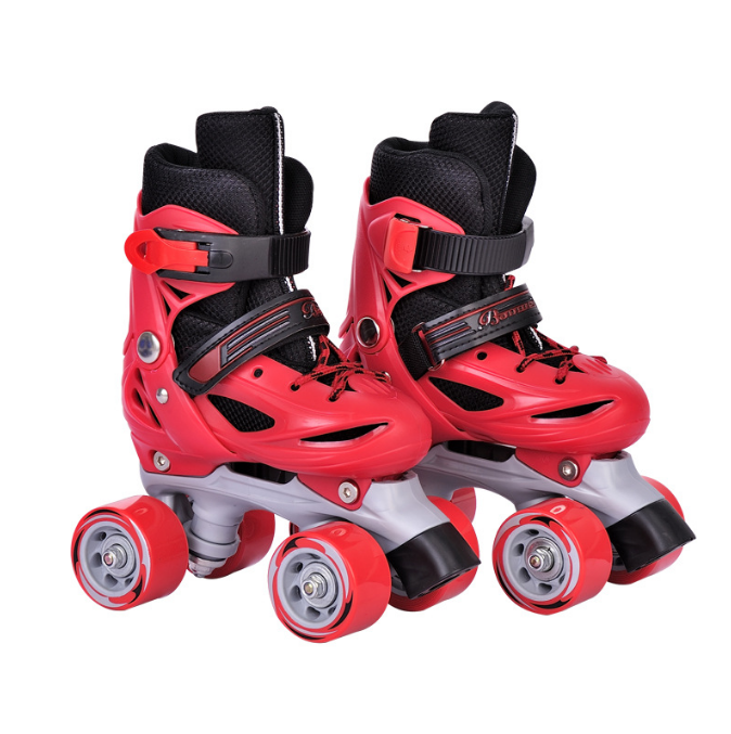【Hot Sale】The new Roller Skates Adjustable Double row Skate Roller 4 ...