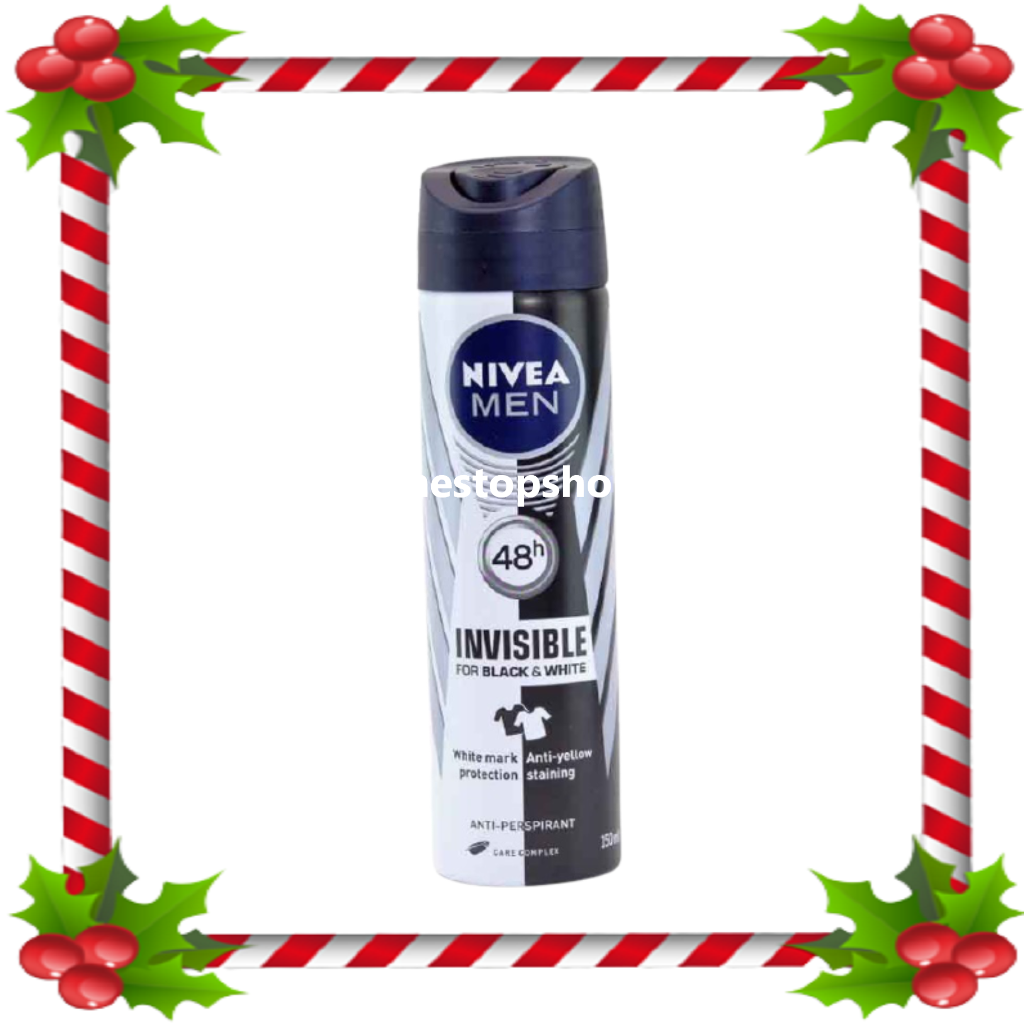Nivea Invisible For Black & White Fresh Anti-Perspirant Spray 150mL ...