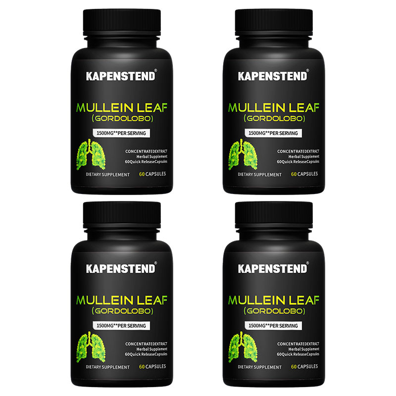 Mullein Supplement, Herbal Support for Healthy Respiratory, Bronchial ...