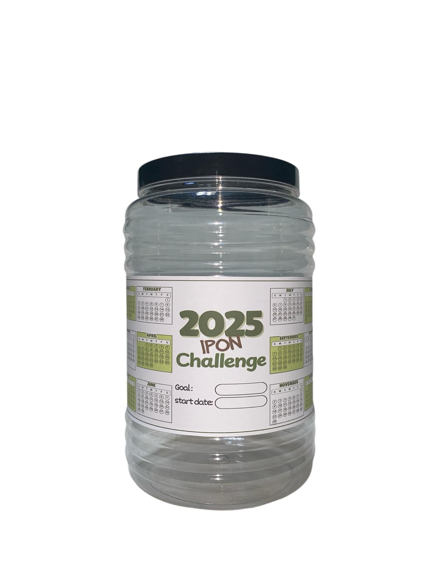 BIG JAR CLEAR ALKANSYA 2025 IPON CHALLENGE GREEN | Lazada PH