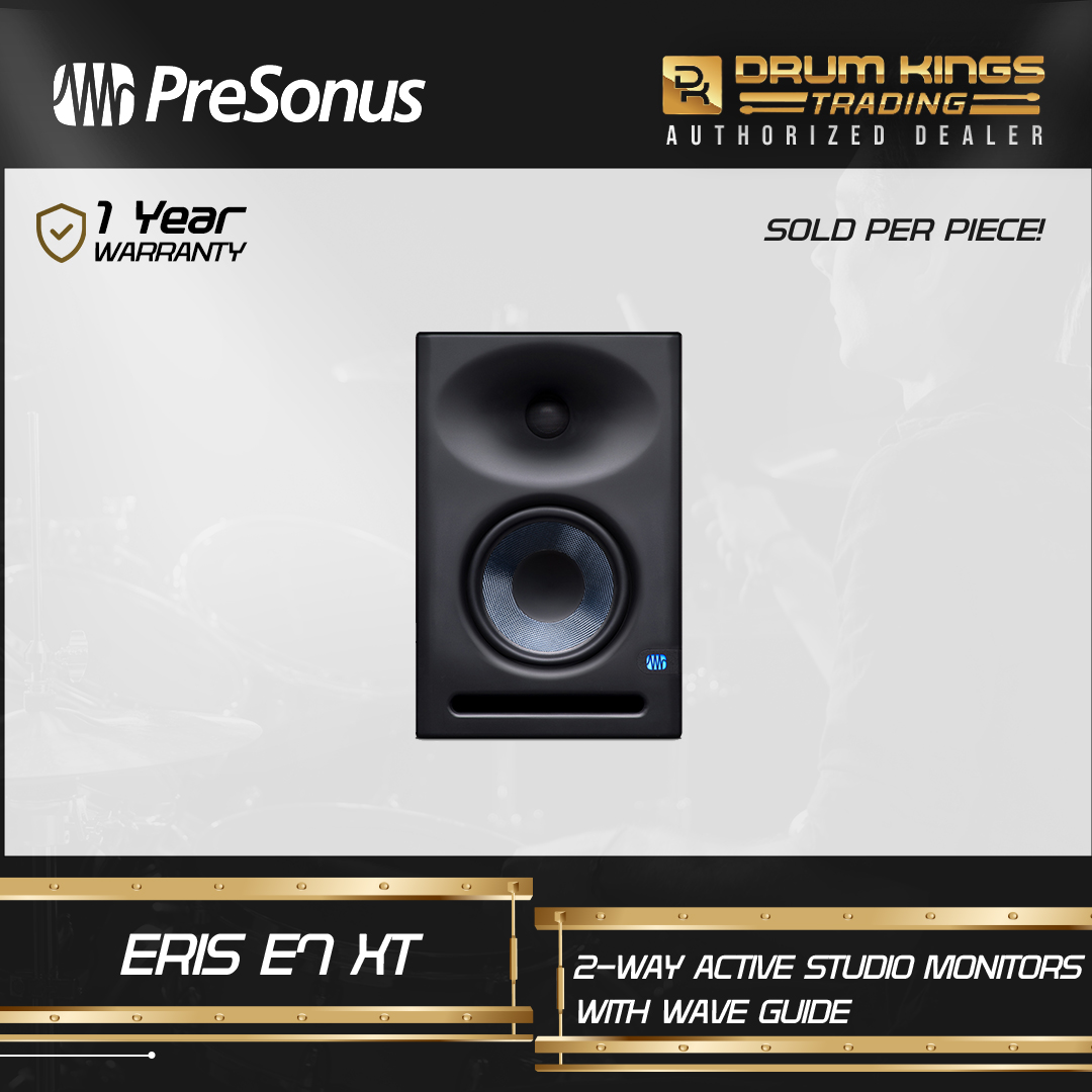 PreSonus Eris E7 XT 2-Way Active Studio Monitors with Wave Guide ...